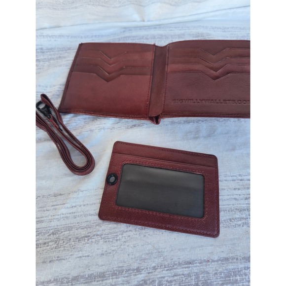 Big Willy Wallets | Bags | Big Willy Wallets Brown Leather Bifold ...